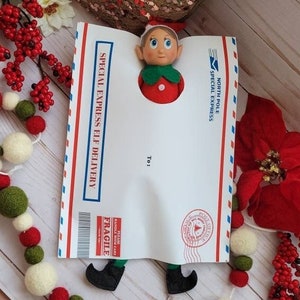 Elf Arrival 2024 Ideas, Elf Printable, Elf Arrival, Elf Envelope ...