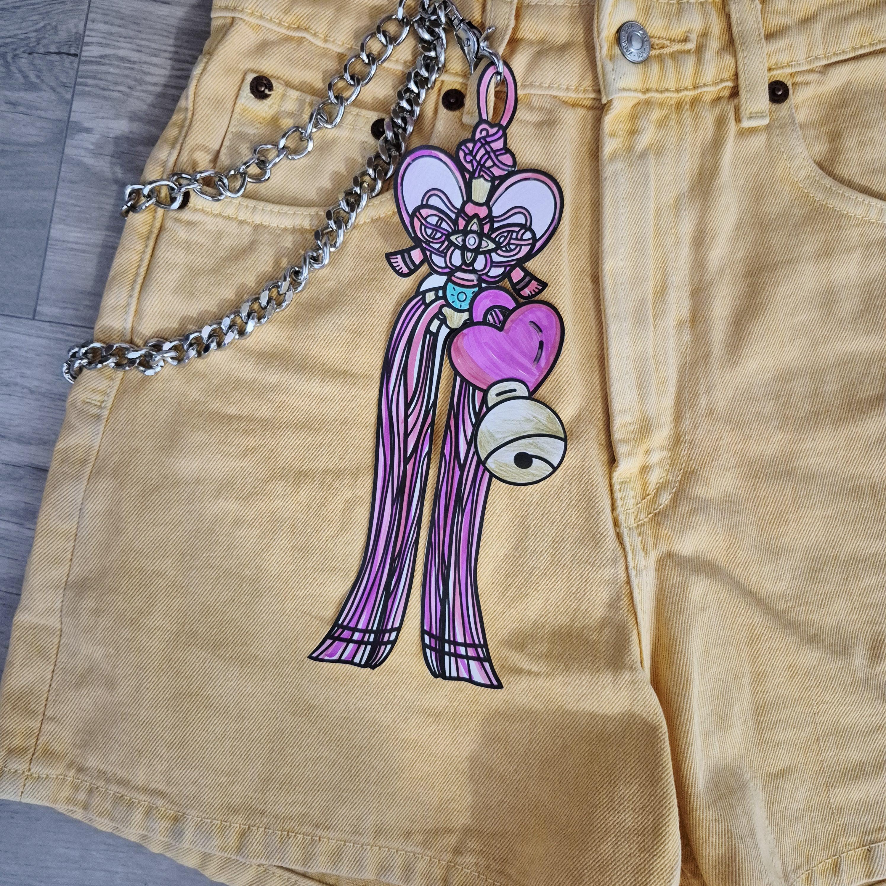 Printable K-pop Tassel Charm (norigae) Coloring DIY Craft, K Pop ...