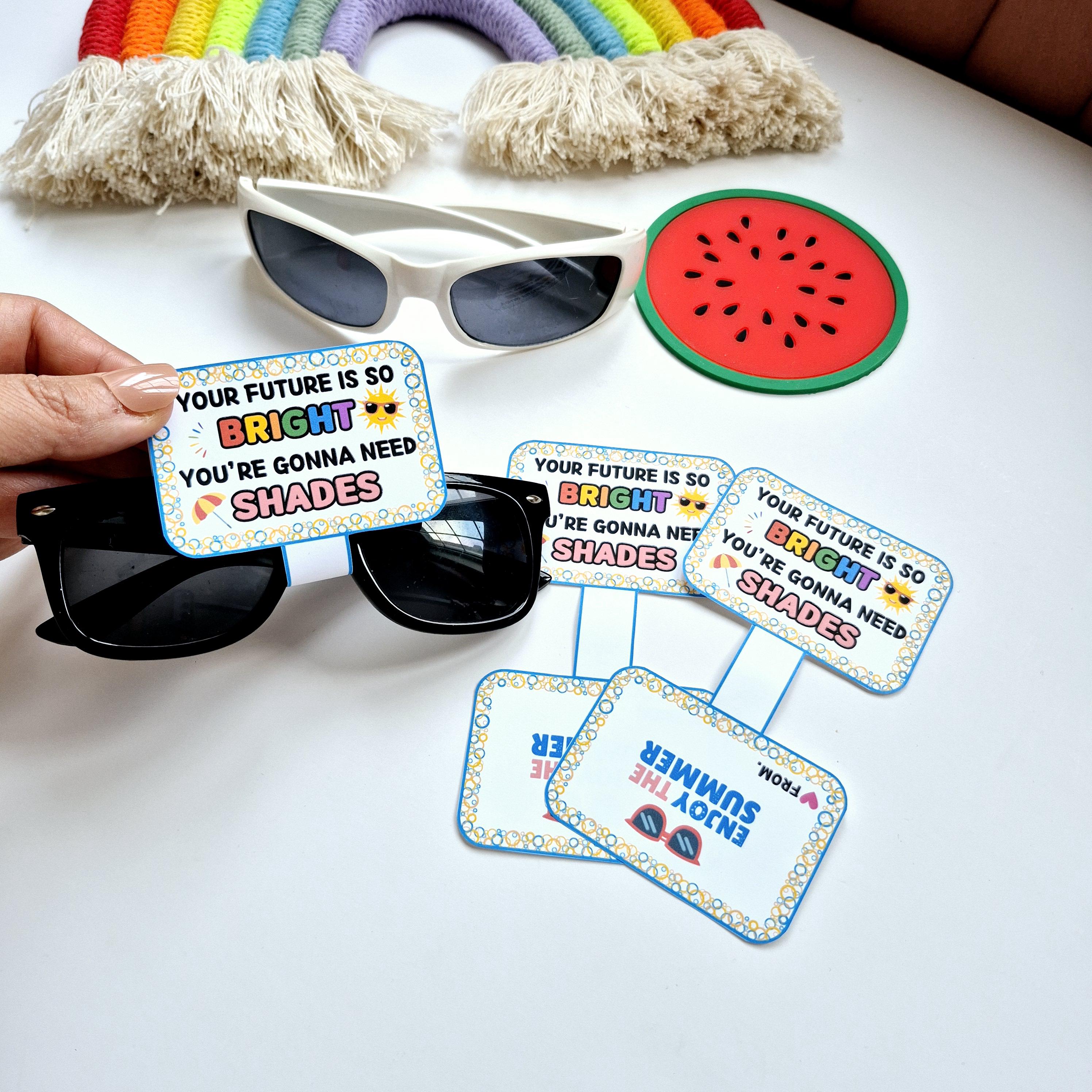 Your Future is so Bright End of the Year Sunglasses Gift Tags Printable ...