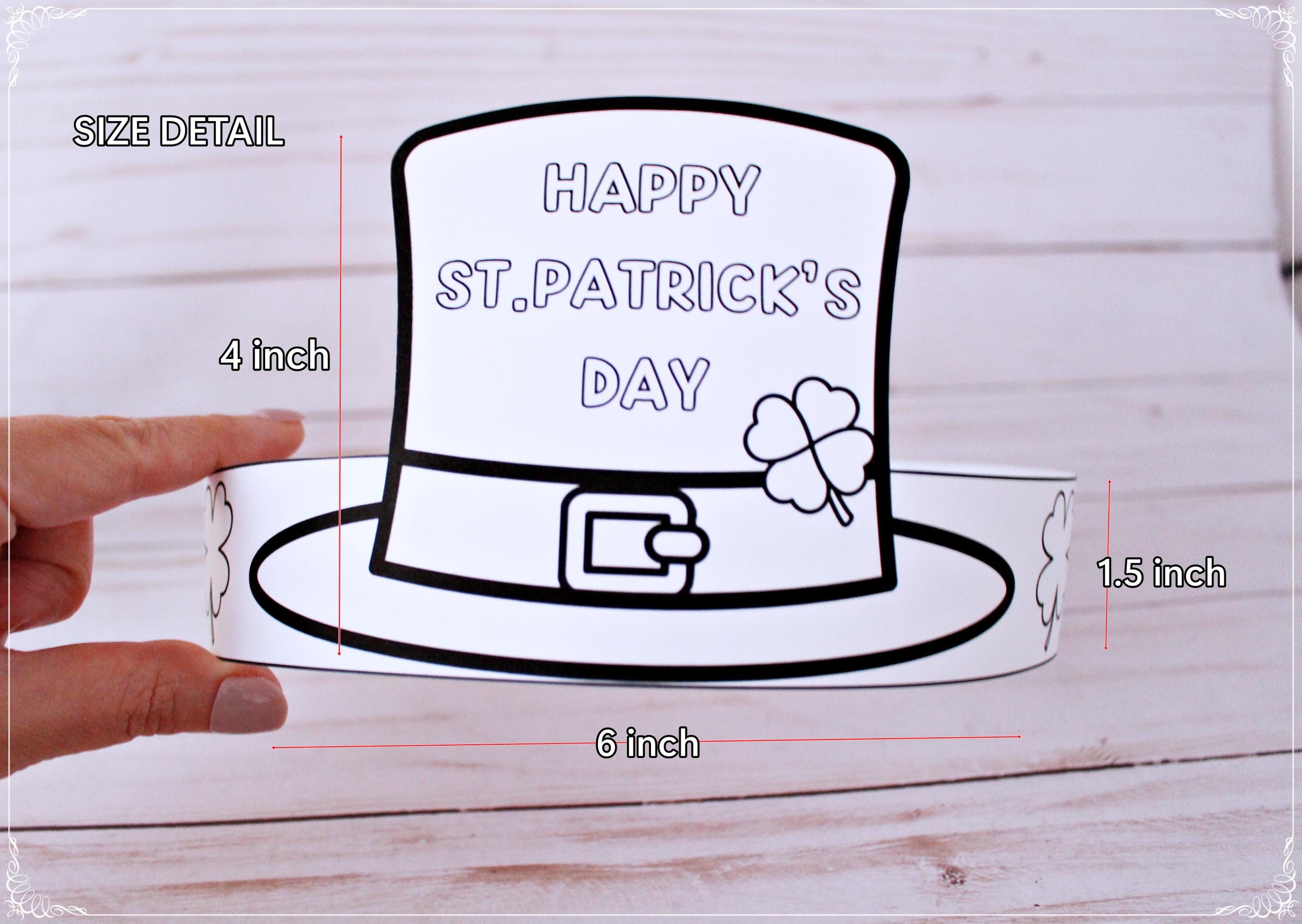 St Patrick's Day Printable Bundle Activity Worksheets Leprechaun, Lucky ...
