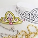 Paper Princess Crown Template Printable Kids Paper Tiara Craft DIY ...
