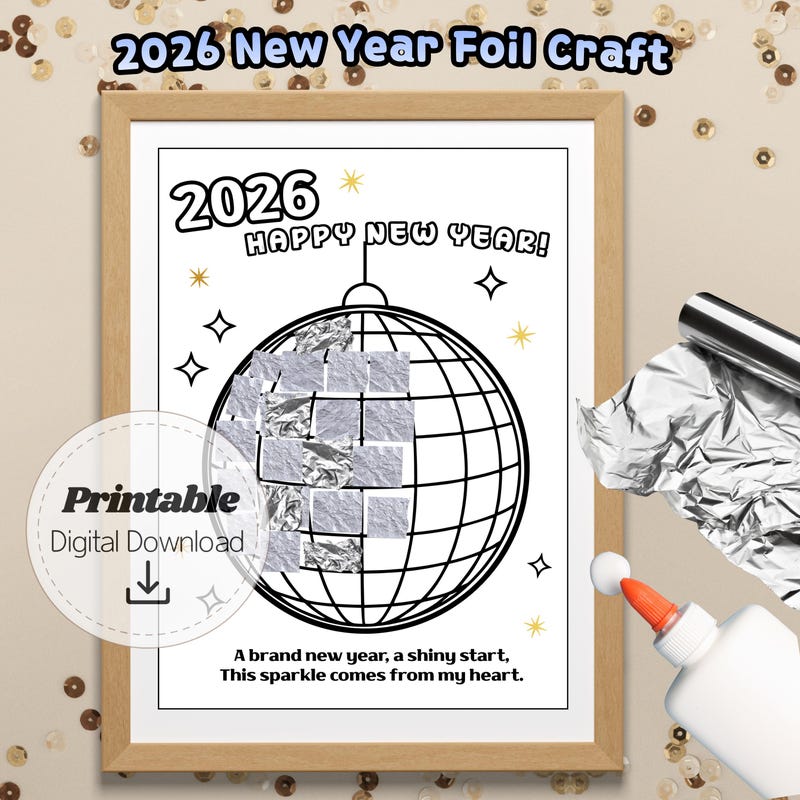 Discoball New Year - Etsy