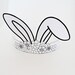 Easter Crafts Activity, Easter Coloring Crown DIY Easter Kids Craft ...