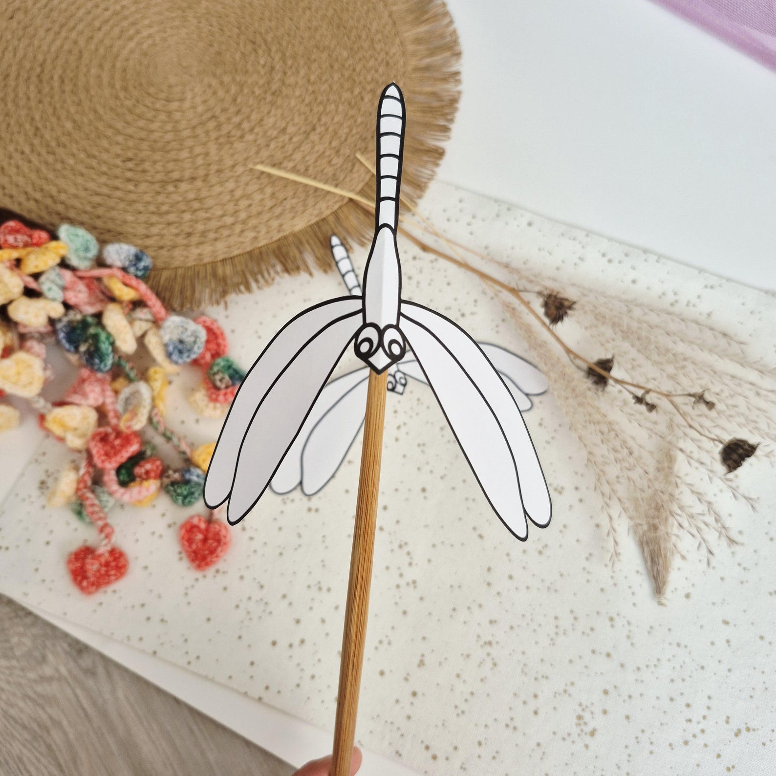 Printable Balancing Dragonfly Craft | DIY Paper Toy for Kids | STEM ...