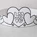 Valentine's Day Crown Printable Valentines Kids Craft Activity, Love ...