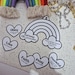 God’s Promise Rainbow Mobile Craft Printable Christian Coloring ...