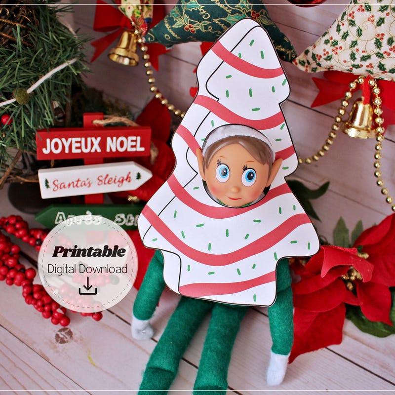 Little Debbie Christmas Tree Costume - Etsy