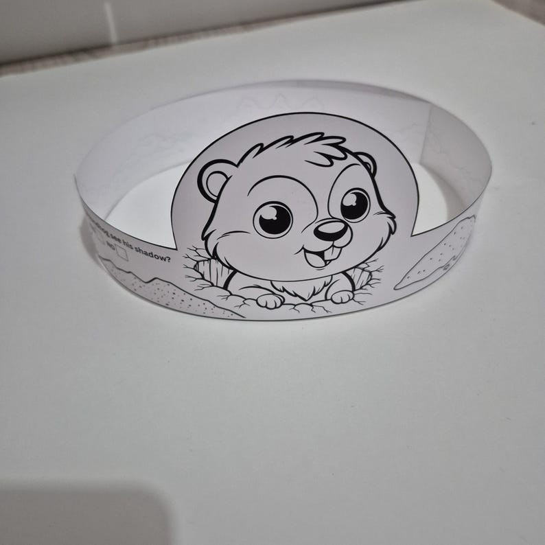 Groundhog Day Bundle: Handprint Craft & Groundhog Crown Template ...