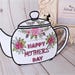 Mother's Day 3D Teapot Card Printable Tea Bag Holder Gift Kids Craft ...