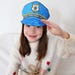 Police Hat Crown Printable Community Helper Craft Coloring DIY Paper ...