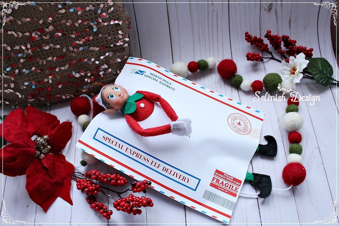 Elf Arrival 2024 Ideas, Elf Printable, Elf Arrival, Elf Envelope ...