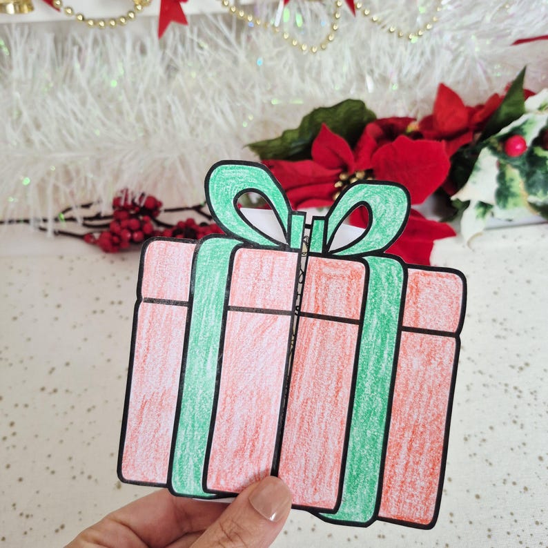 Jesus is the Greatest Gift Craft | Foldable Christmas Bible Craft ...