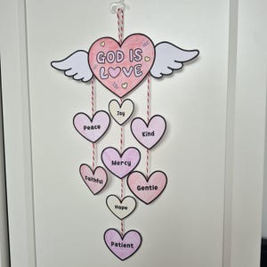 Christian Valentine Craft Bundle for Kids, Sunday School Bible Activity ...