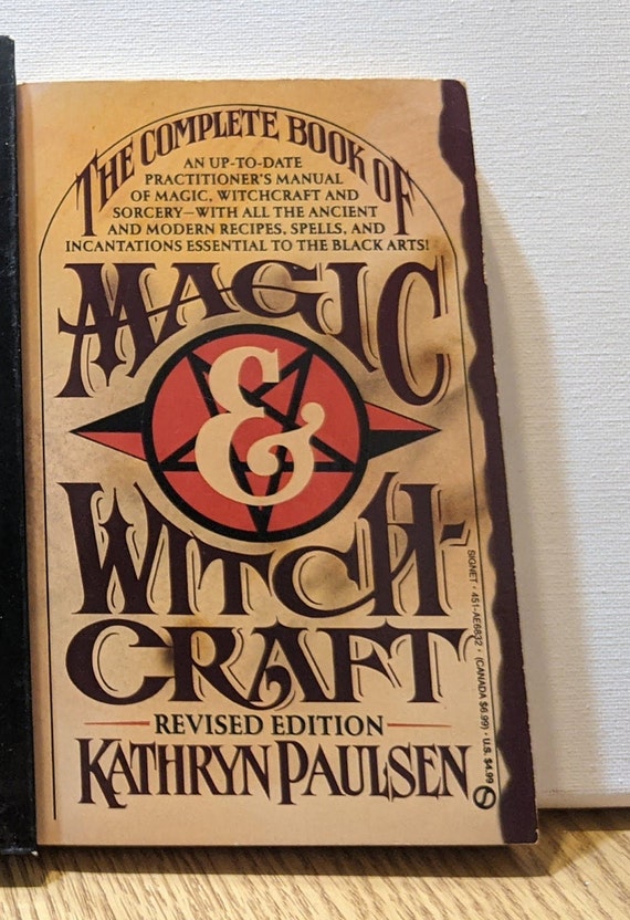 The Complete Book of Magic & Witchcraft / Tarot Cards / Magick - Etsy