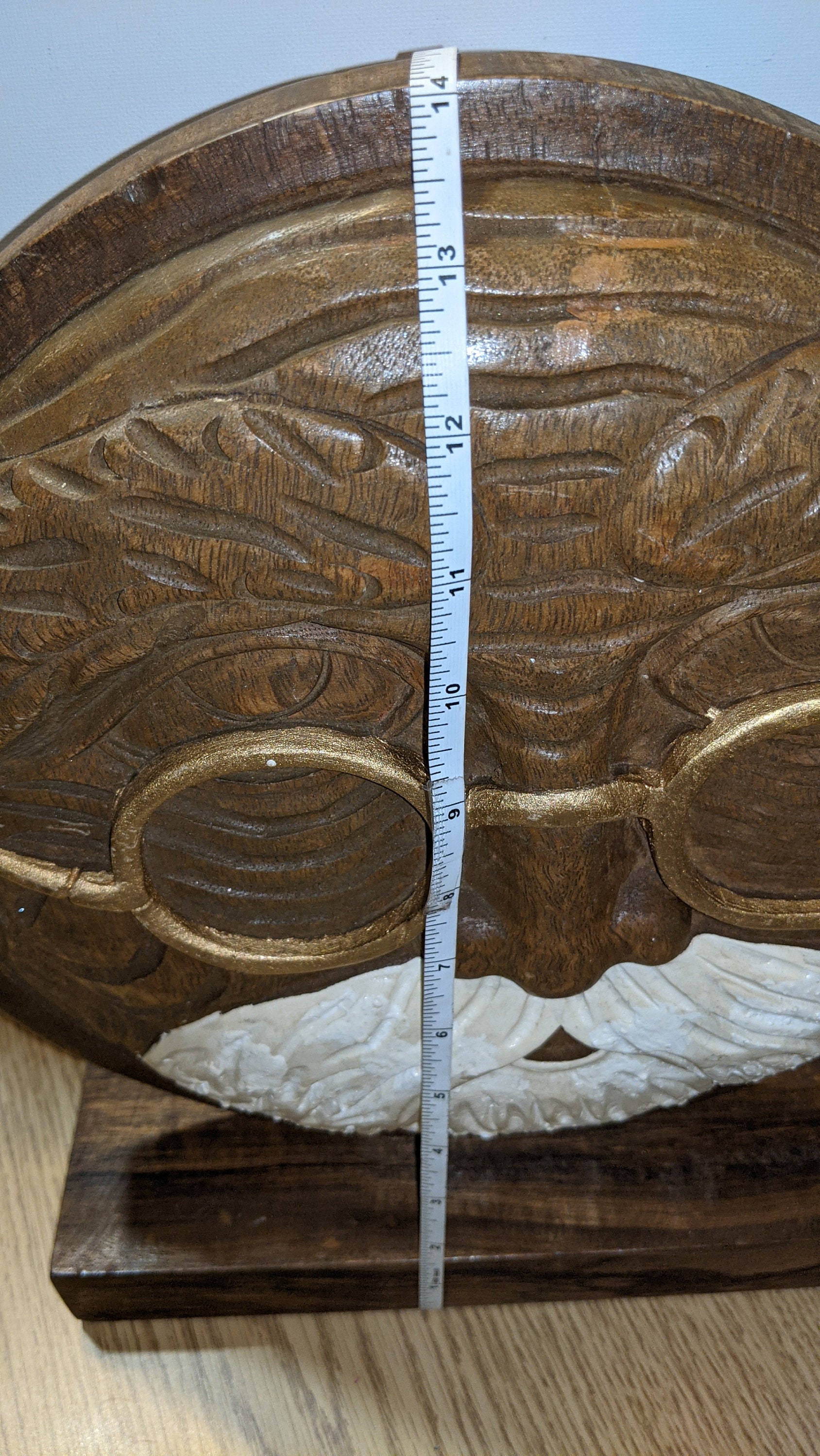 Old Man Wood Carving / Gandhi / Wood Spirit / Wizard / Wooden - Etsy