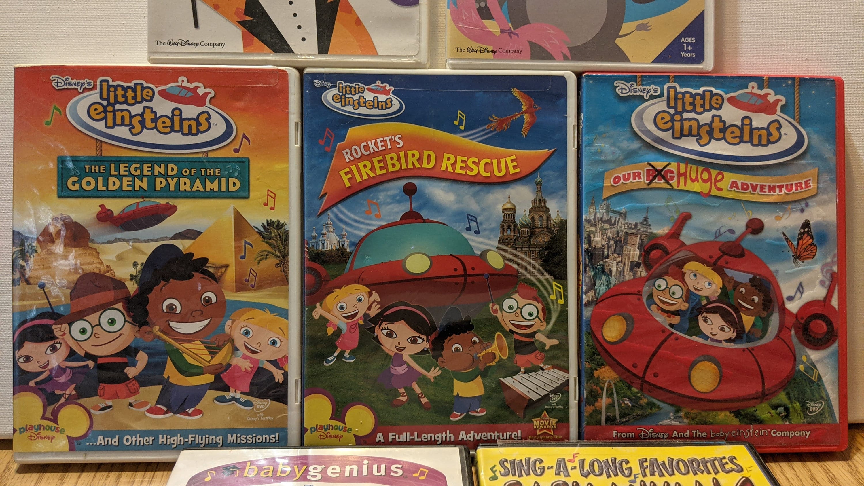 Little Einsteins The Legend Of The Golden Pyramid Dvd Menu