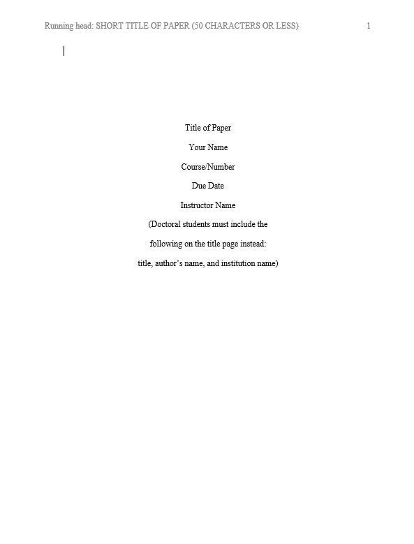 Apa Title Page Multiple Authors Apa Title Page Multiple Authors