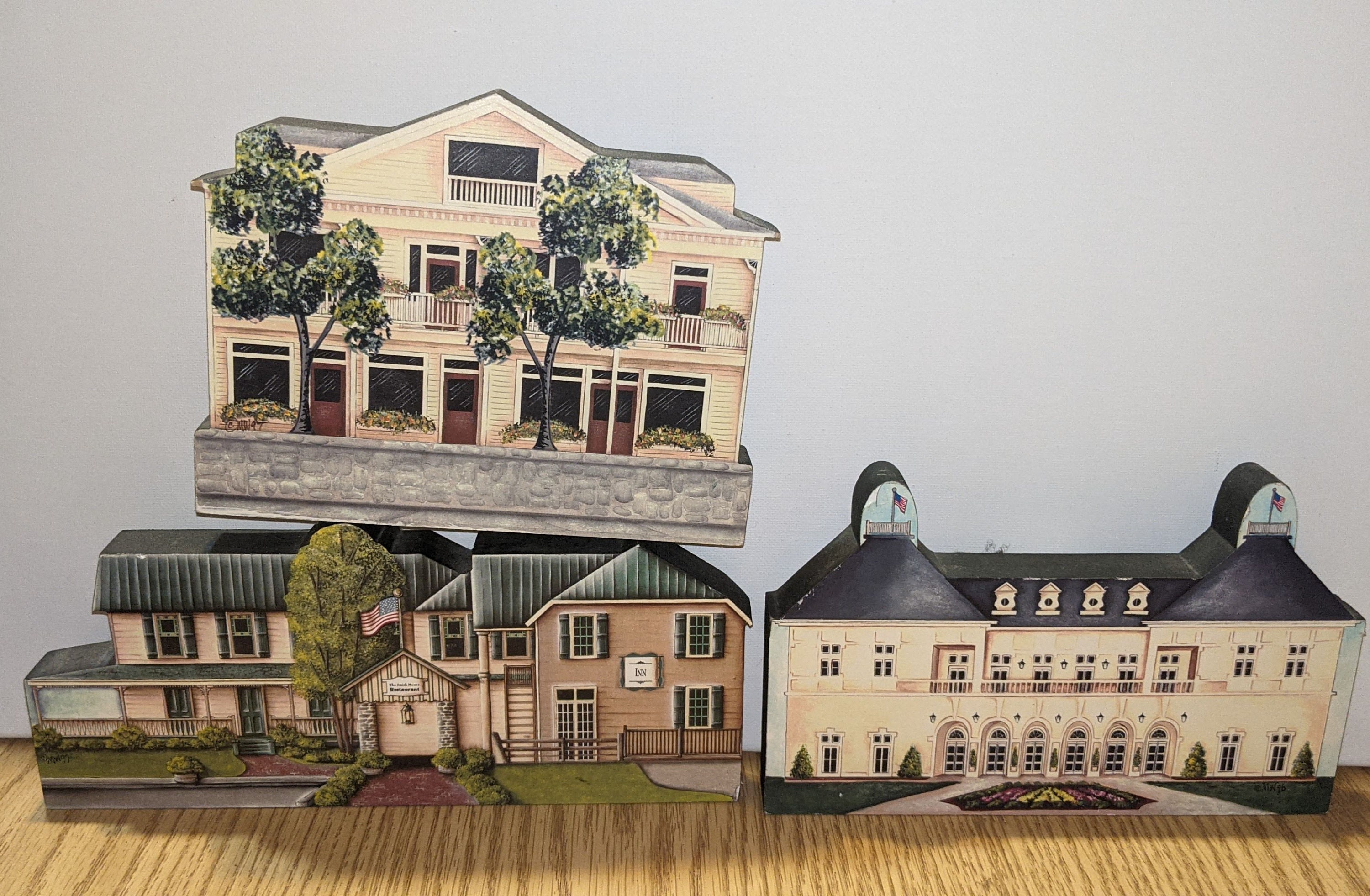 Brandywine Houses / Wood Crafts / Brandy Wine / Cats Meow / Joline ...