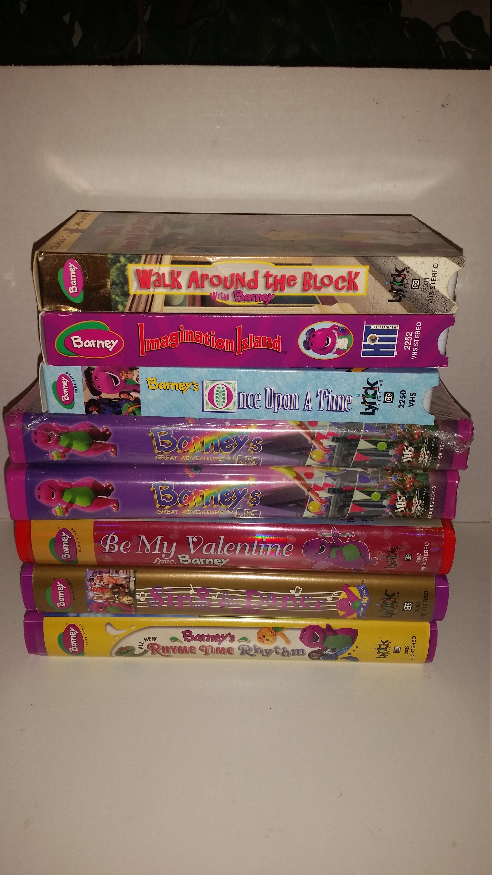 Barney Walk Around The Block With Barney Vhs Barney Walk Around The Block With Barney Vhs