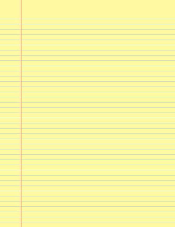 Legal Pad Template / Legal Pad / Template / Notebook Template - Etsy