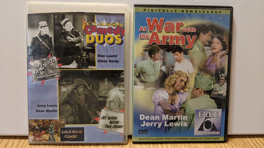 At War With the Army / Dean Martin / Jerry Lewis / Flying Deuces ...