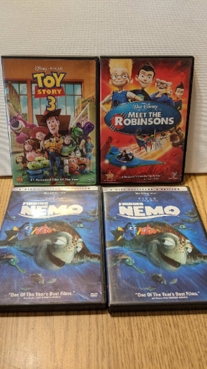 Disney Movies / Disney Dvds / Finding Nemo / Monsters Inc - Etsy