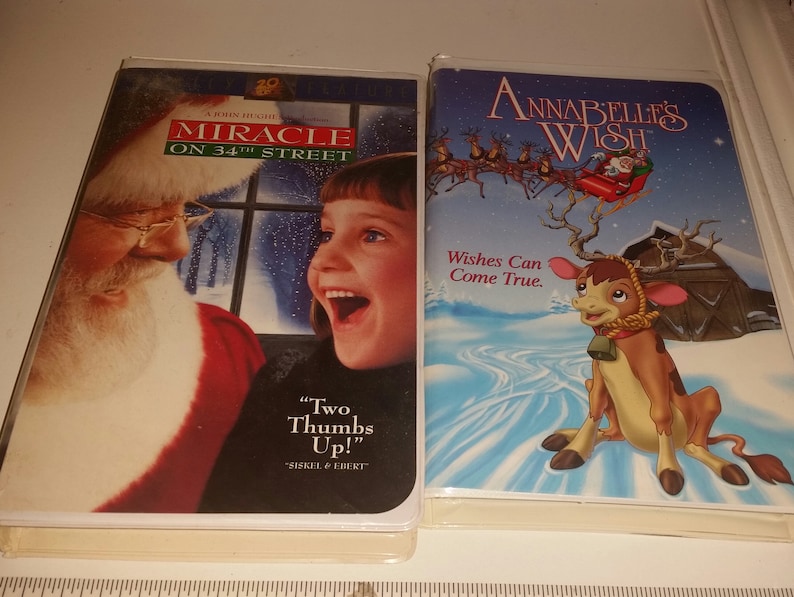 Christmas VHS Tapes / Legend of Candy Cane / Rudolph / Santa Who ...