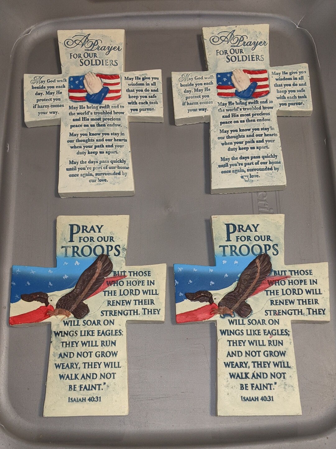 Prayer for Our Soldiers / Pray for Our Troops / Cross / Veteran ...