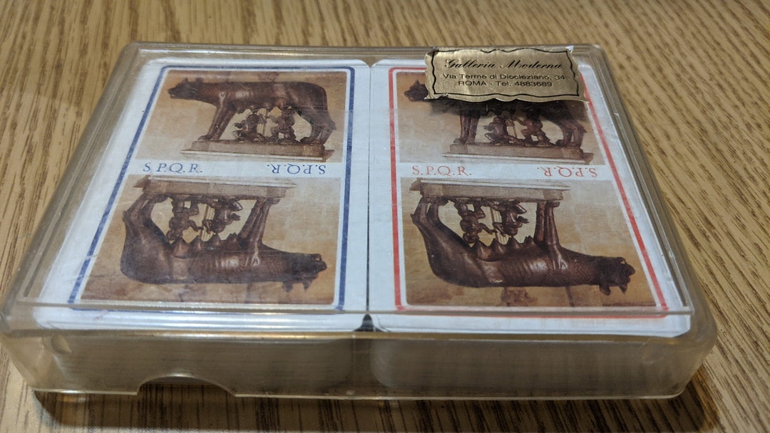 Galleria Moderna / Italian Deck of Cards / Made in Italy / - Etsy