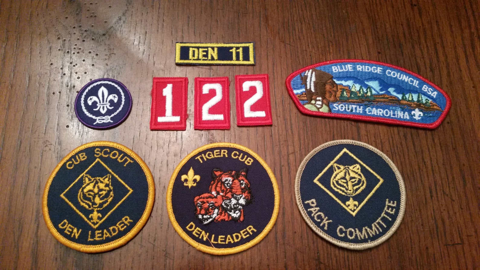 Boy Scout Patches / Boy Scout Patch / Den Leader / Den Number | Etsy