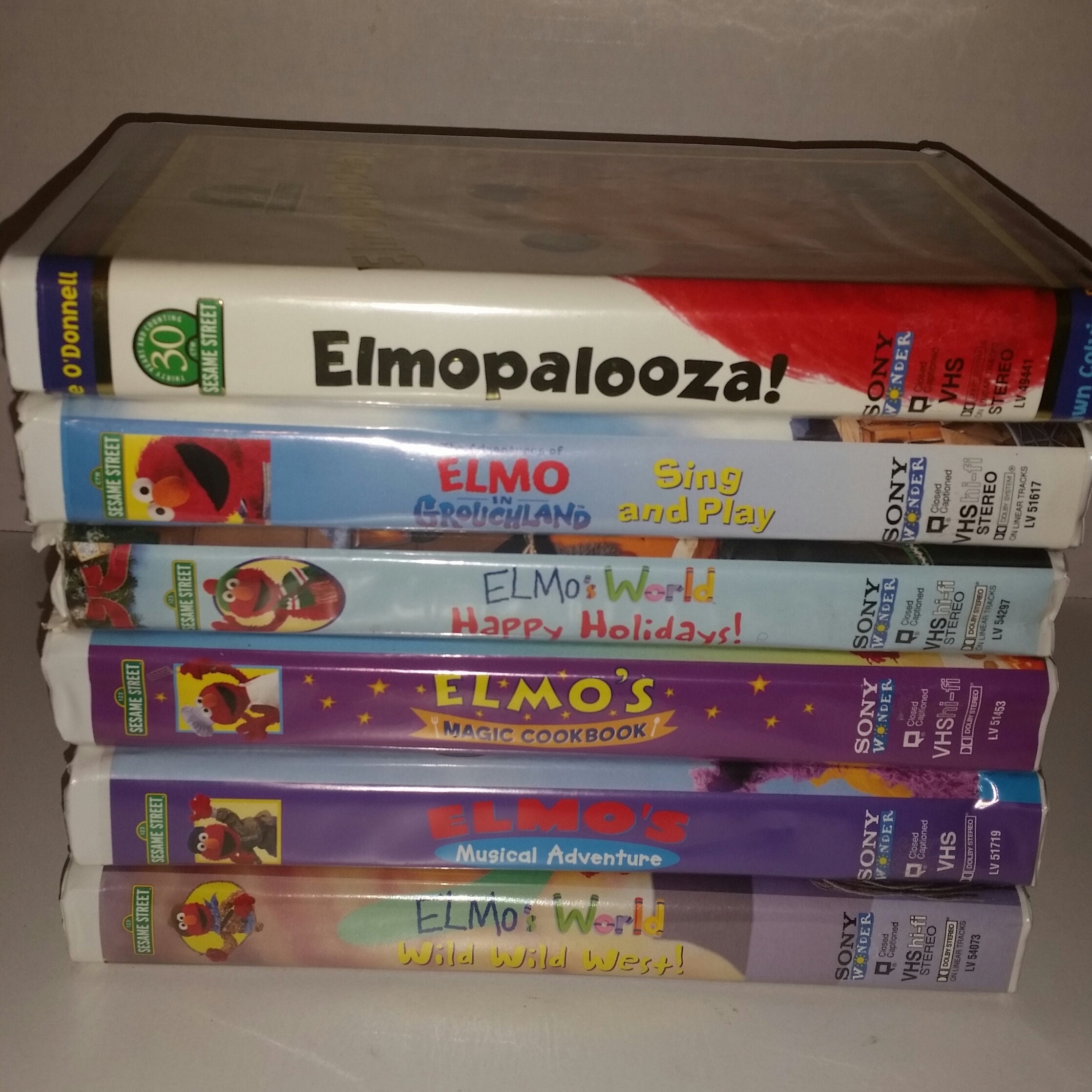Elmo World Vhs