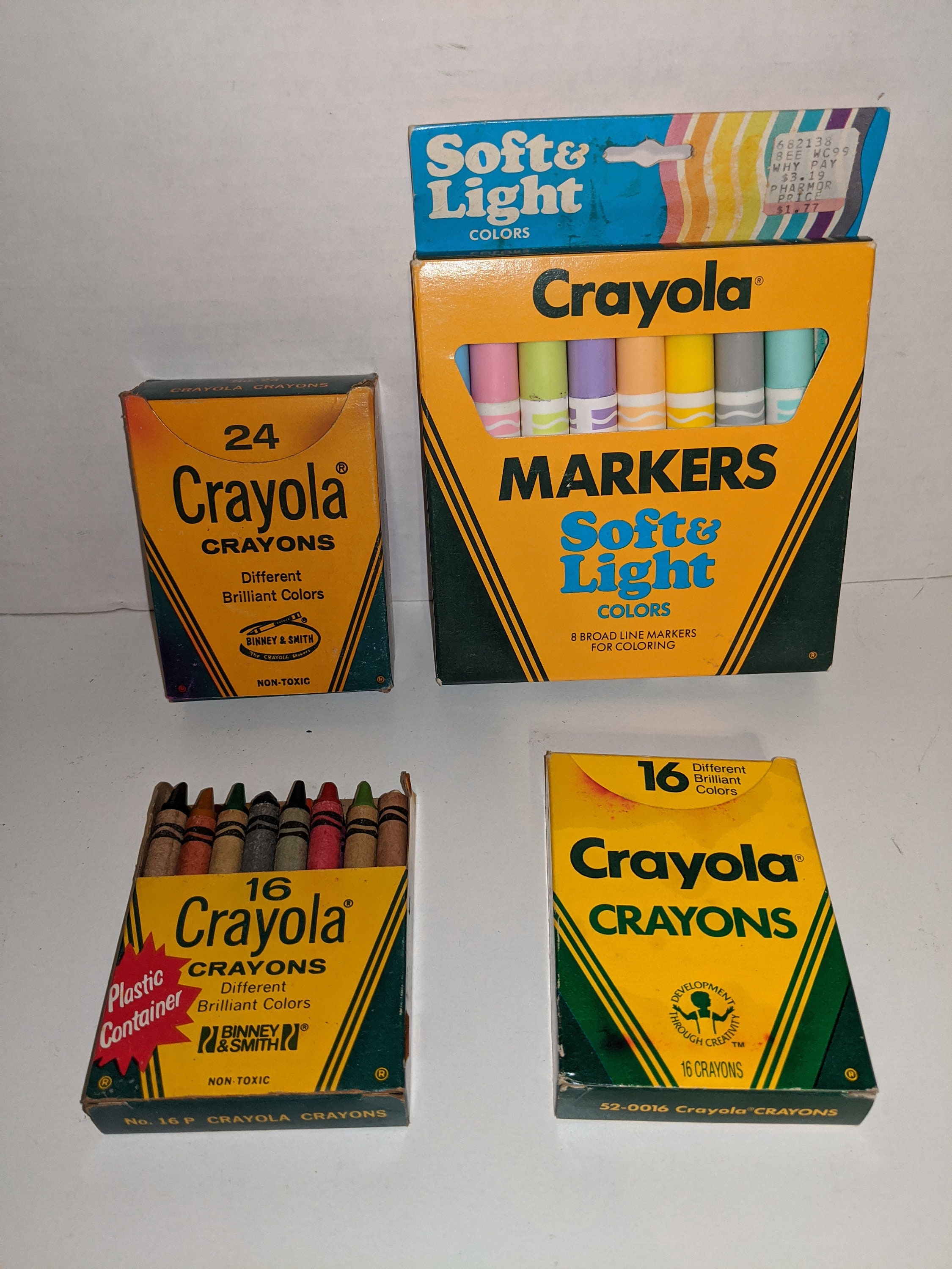 Crayola Crayons / Crayola Markers / Crayola Crayons by Binney | Etsy