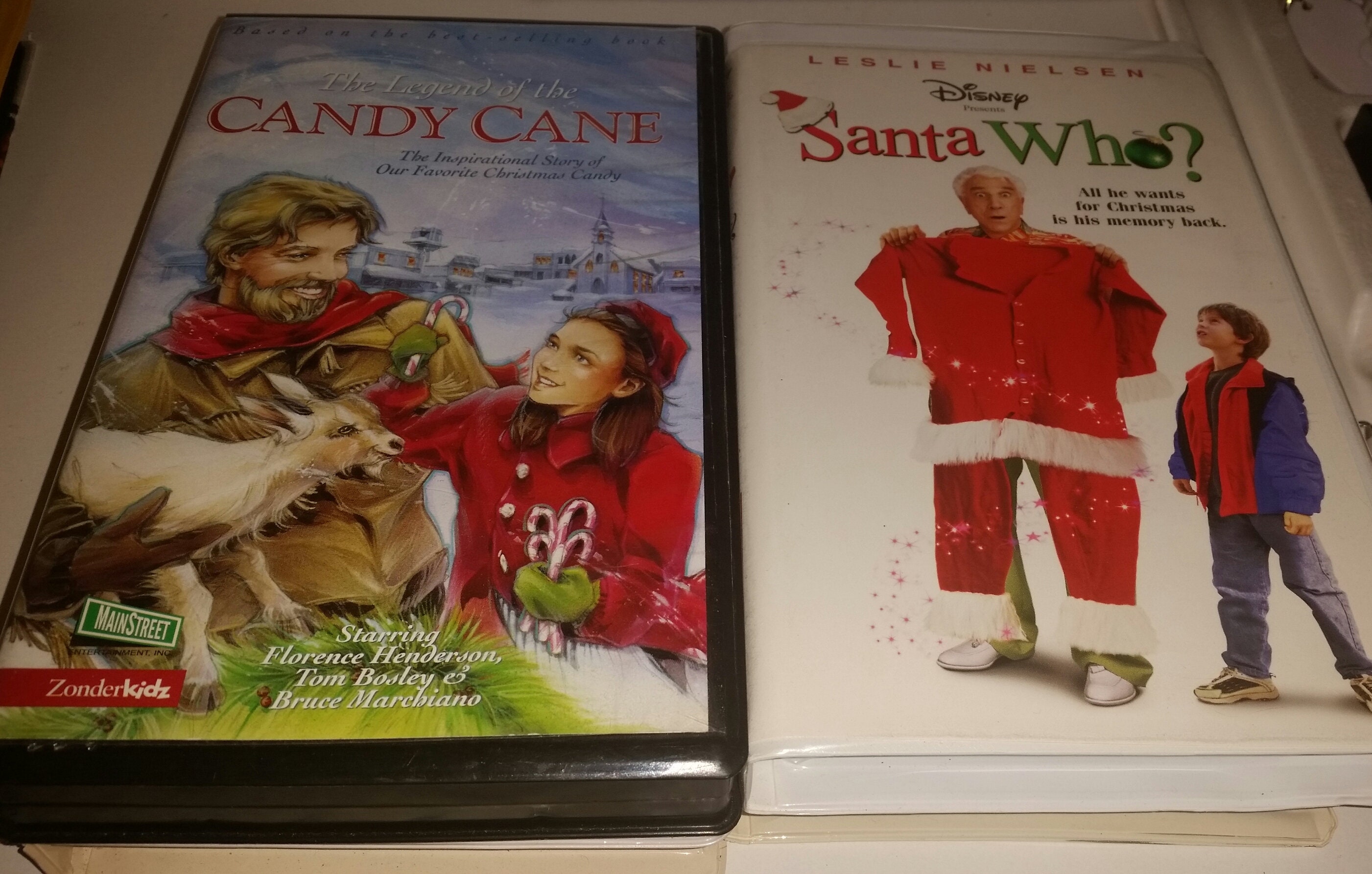 Christmas VHS Tapes / Legend of Candy Cane / Rudolph / Santa Who ...