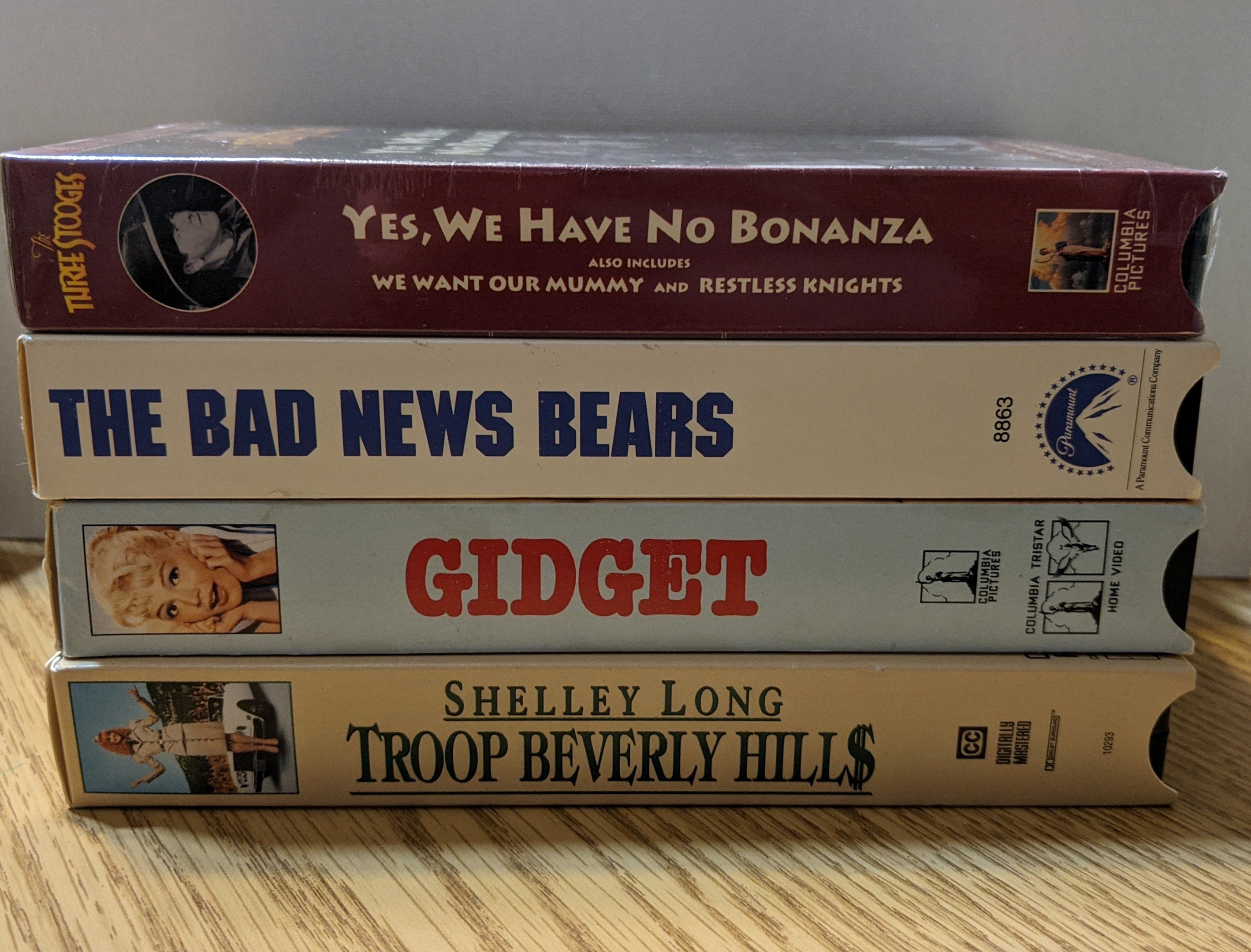 VHS Tapes / VHS Movies / Gidget / the Bad News Bears / Troop - Etsy UK