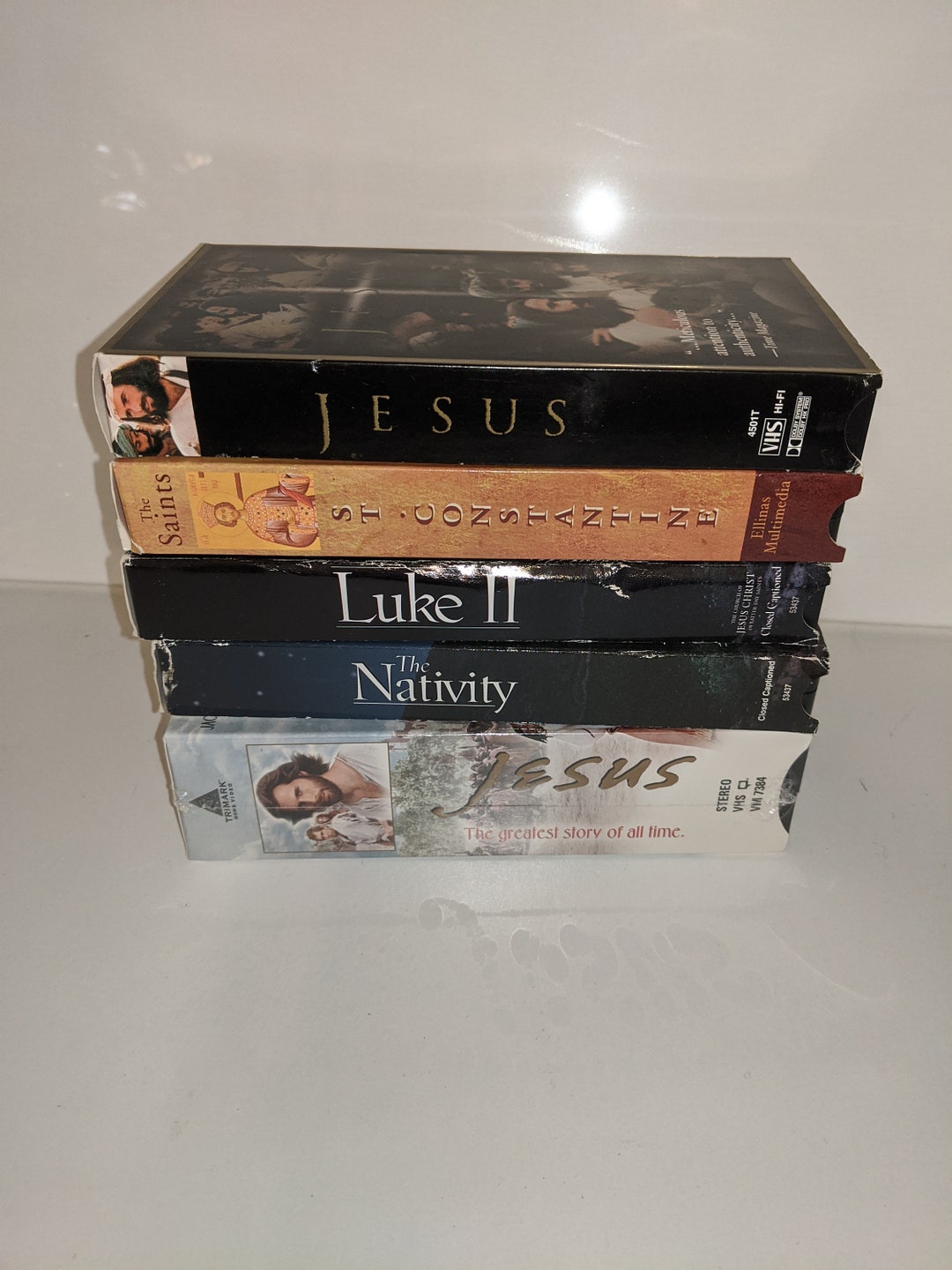 VHS Tapes / VHS Movies / Christian Movies / Documentaries / Jesus ...