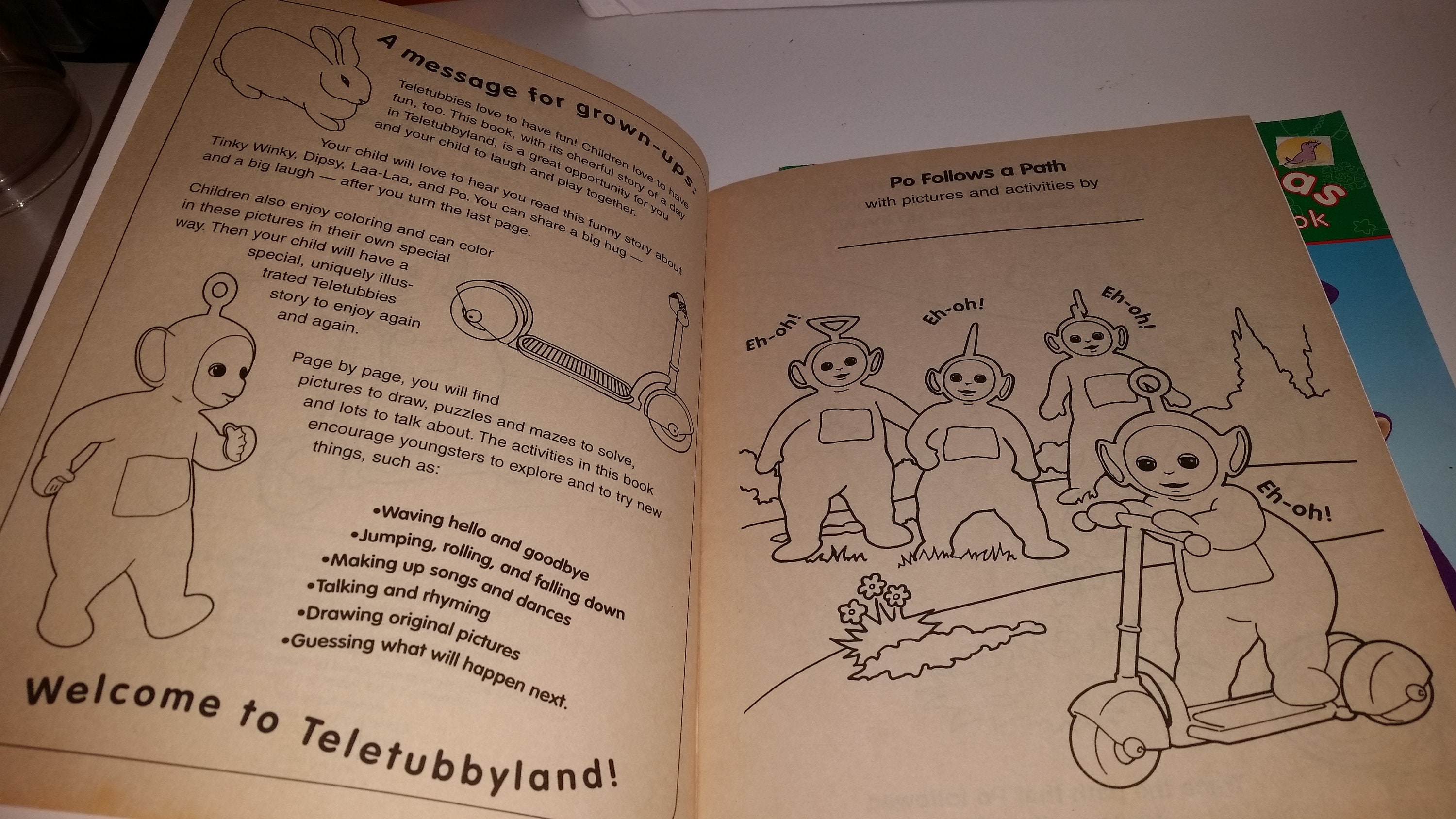 Teletubbies Activity Books / Coloring Books / Activity Books / | Etsy UK