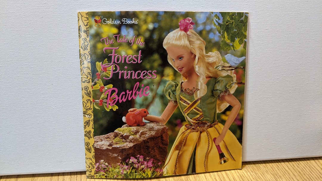 RARE Tale of the Forest Princess Barbie Golden Book / Barbie Book ...