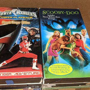 VHS Tapes / VHS / Shaq / Kazaam / Sinbad / First Kid / Scooby Doo ...