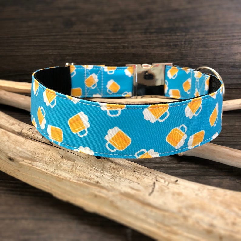 Pub Crawl Dog Collar Beer Dog Collar Funny Dog Collar Blue - Etsy