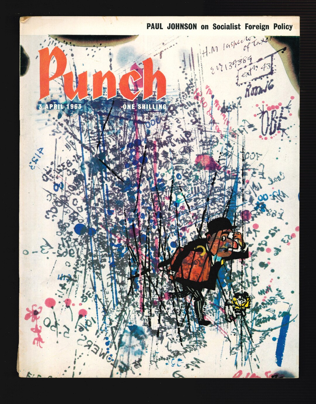 Punch April May 1963 Back Issues Vintage Original Satire - Etsy