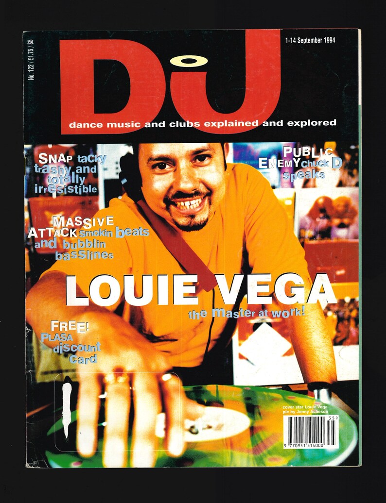 DJ Magazine April - Sept 1994 Dance Music and Clubs 30th - Etsy