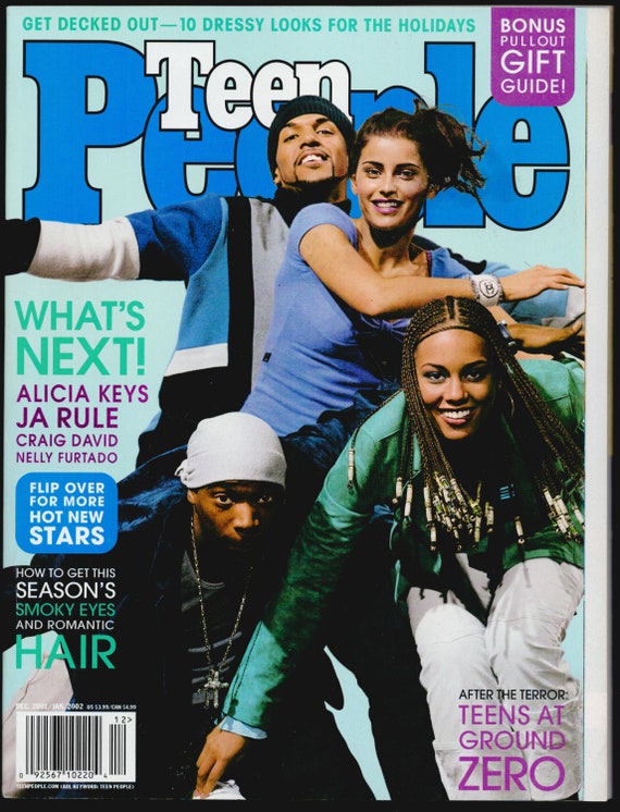 Teen People Dec 2001 Jan 2002 US Original Celebrity - Etsy