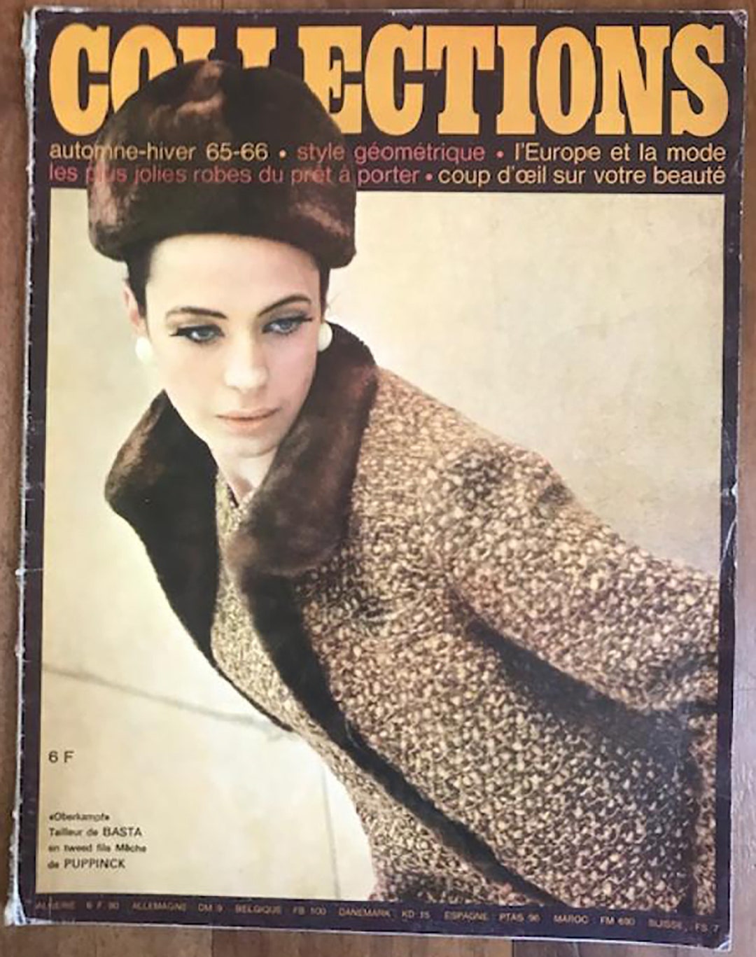 Collections Magazine No 170 Autumn Winter 1965-1966 Paris French ...