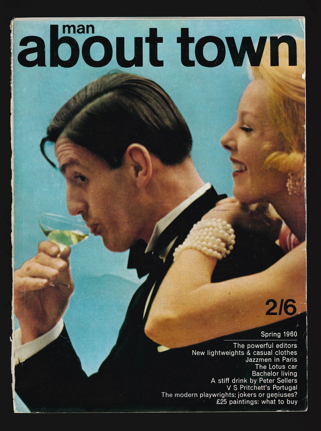Man About Town Spring 1960 Original Men's Lifestyle Fashion Magazine ...