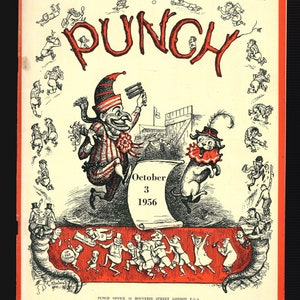 Punch 1956 Bundle of 50 Copies Vintage Original Satire Magazine - Etsy