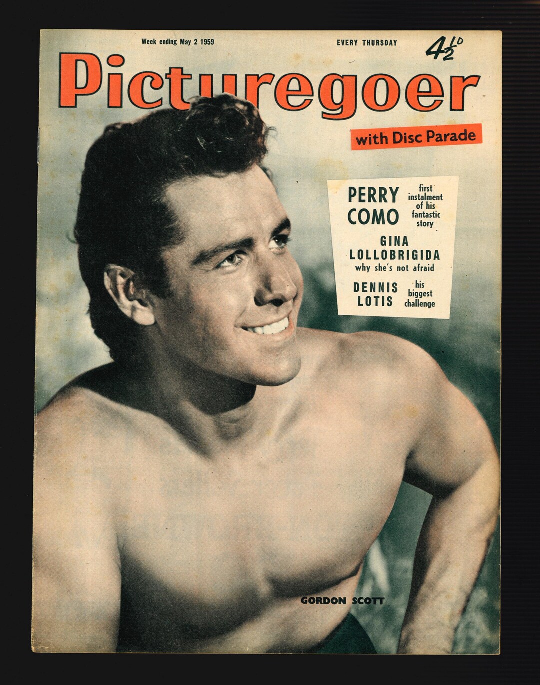 Picturegoer Film Movie Cinema Hollywood May June 1959 Original Vintage ...