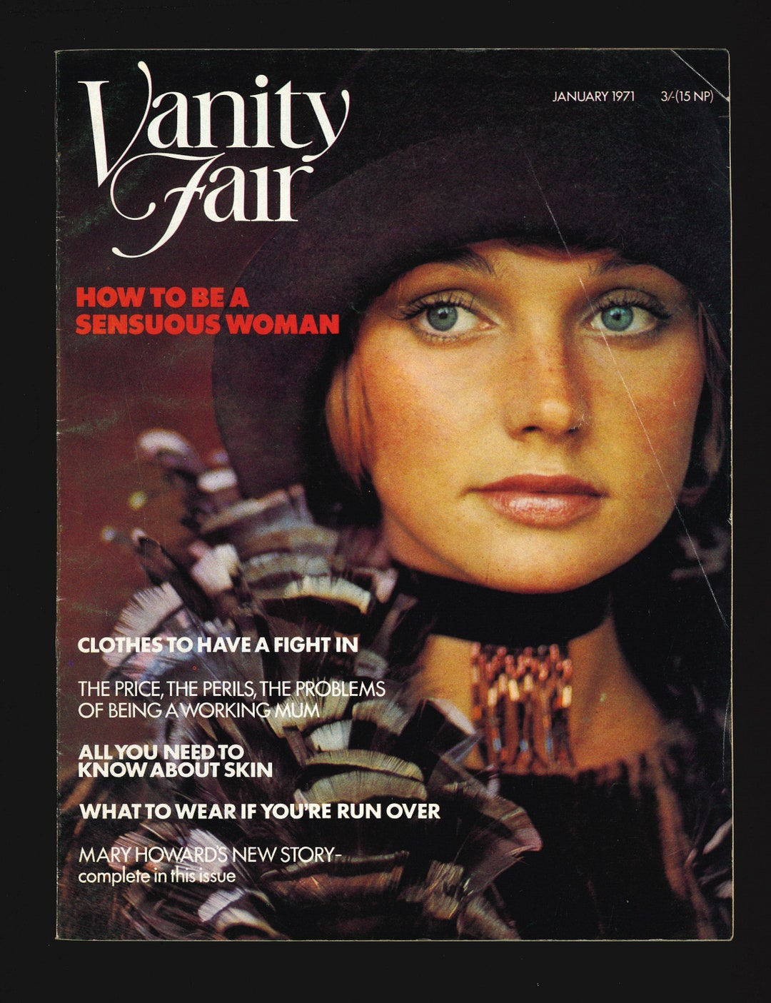 Vanity Fair Jan 1971 Rare Retro Vintage Original Fashion Magazine - Etsy