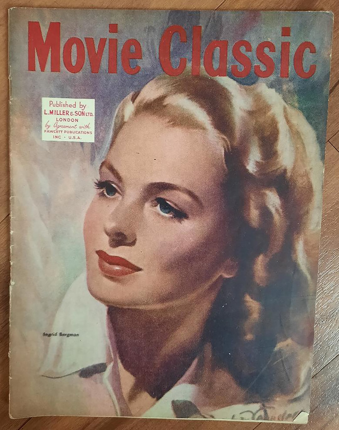 Movie Classic 1930 Vintage Original Rare Monthly Film Magazine Ingrid ...