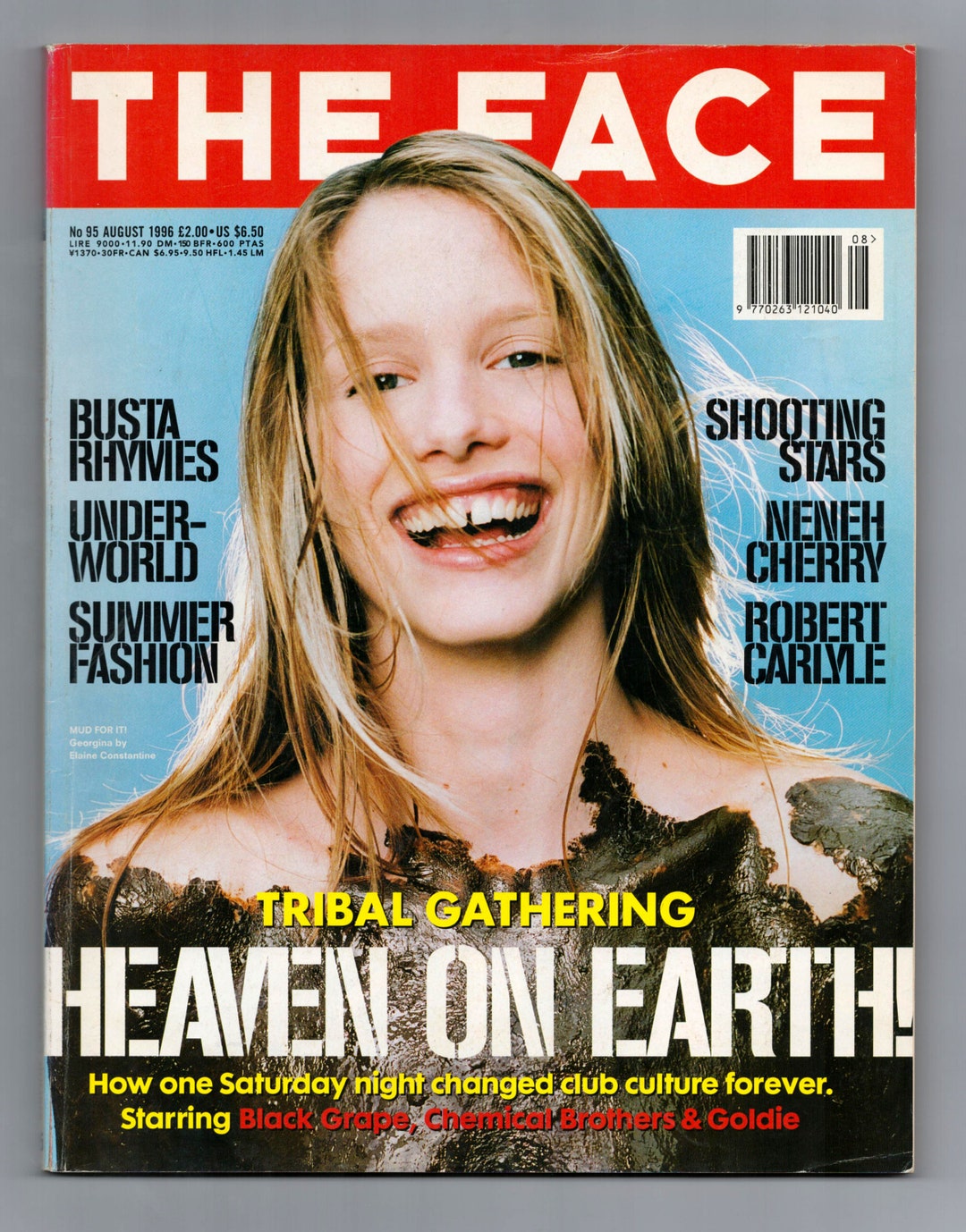 The Face Vol 2 No 95 Aug 1996 Vintage Original Magazine - Etsy