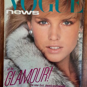 Vogue UK October 1981 British Original Vintage Fashion Magazine Gift ...